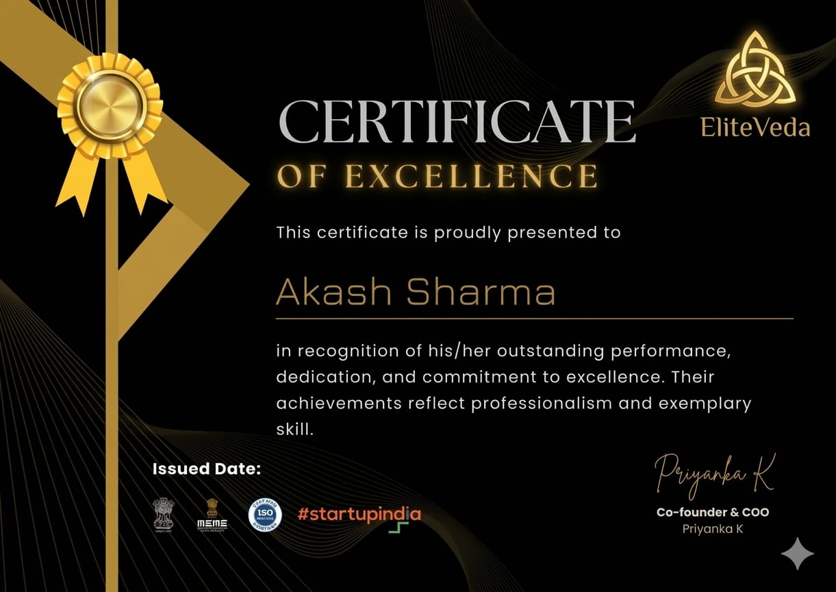 EliteVeda - Elevate Your Learning | Online Courses in AI, Web Dev & More